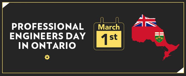 OSPE’s efforts to establish Professional Engineers Day in Ontario were ...
