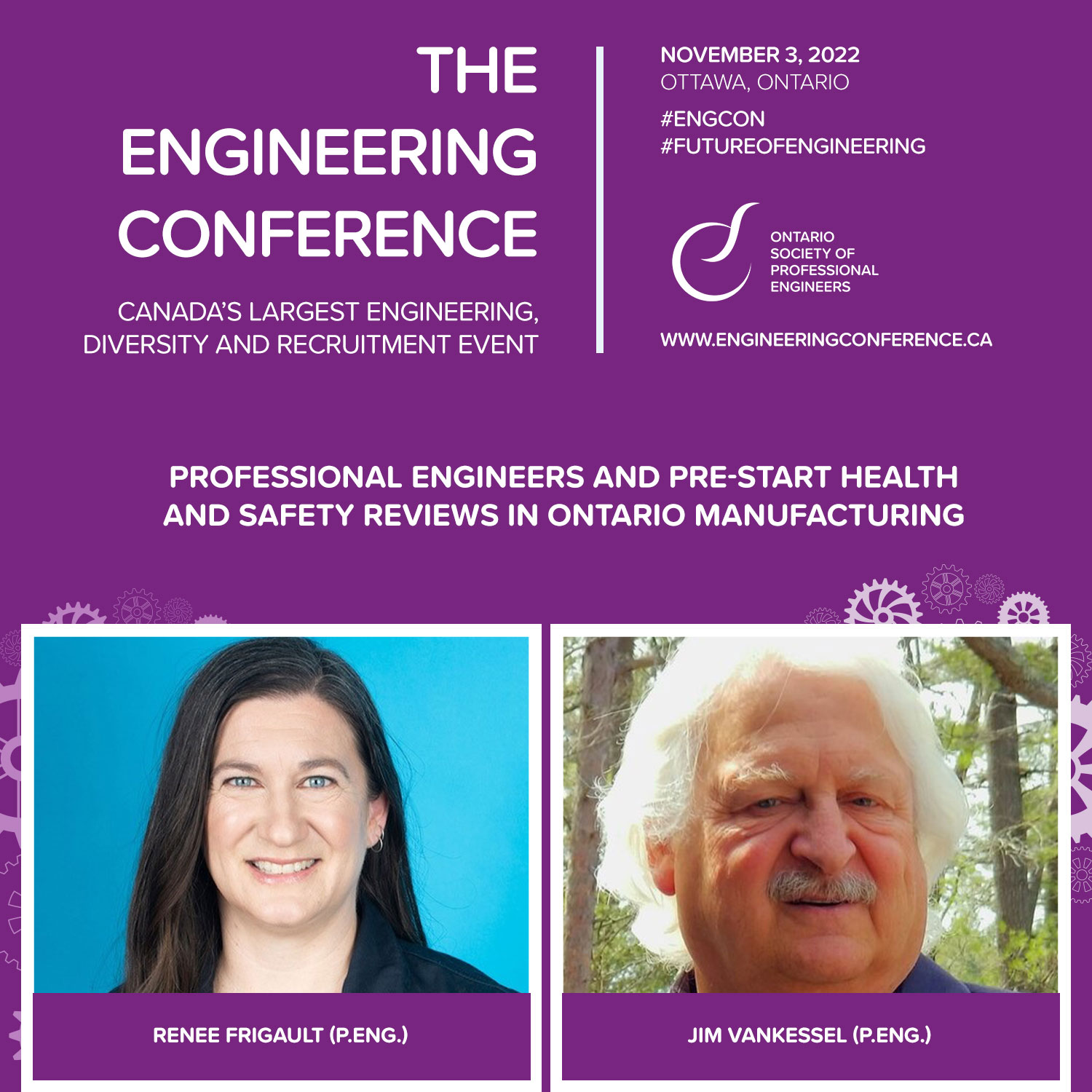 The Engineering Conference 2022: Professional Engineers and Pre-Start ...