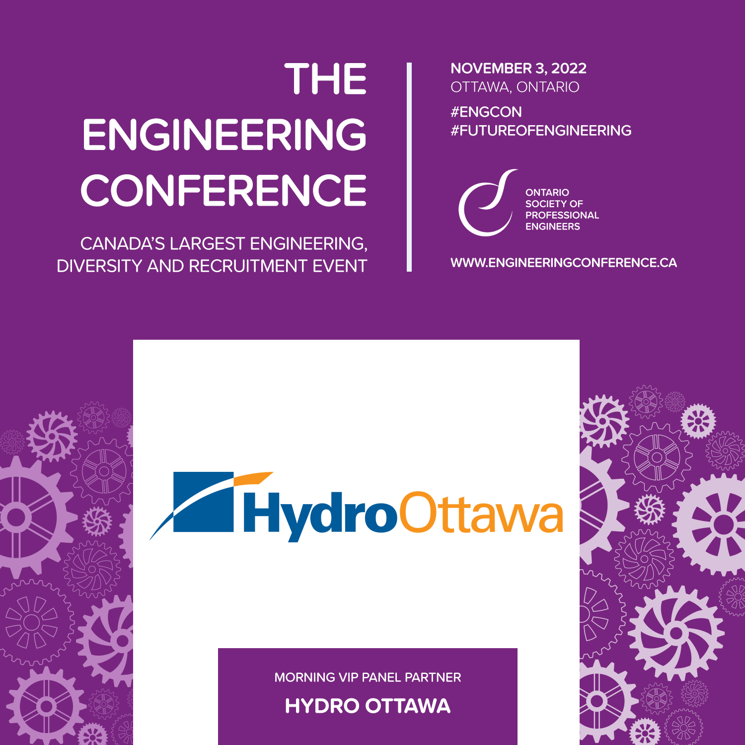 The Engineering Conference 2022: OSPE Announces Hydro Ottawa as Morning VIP Panel Partner ...