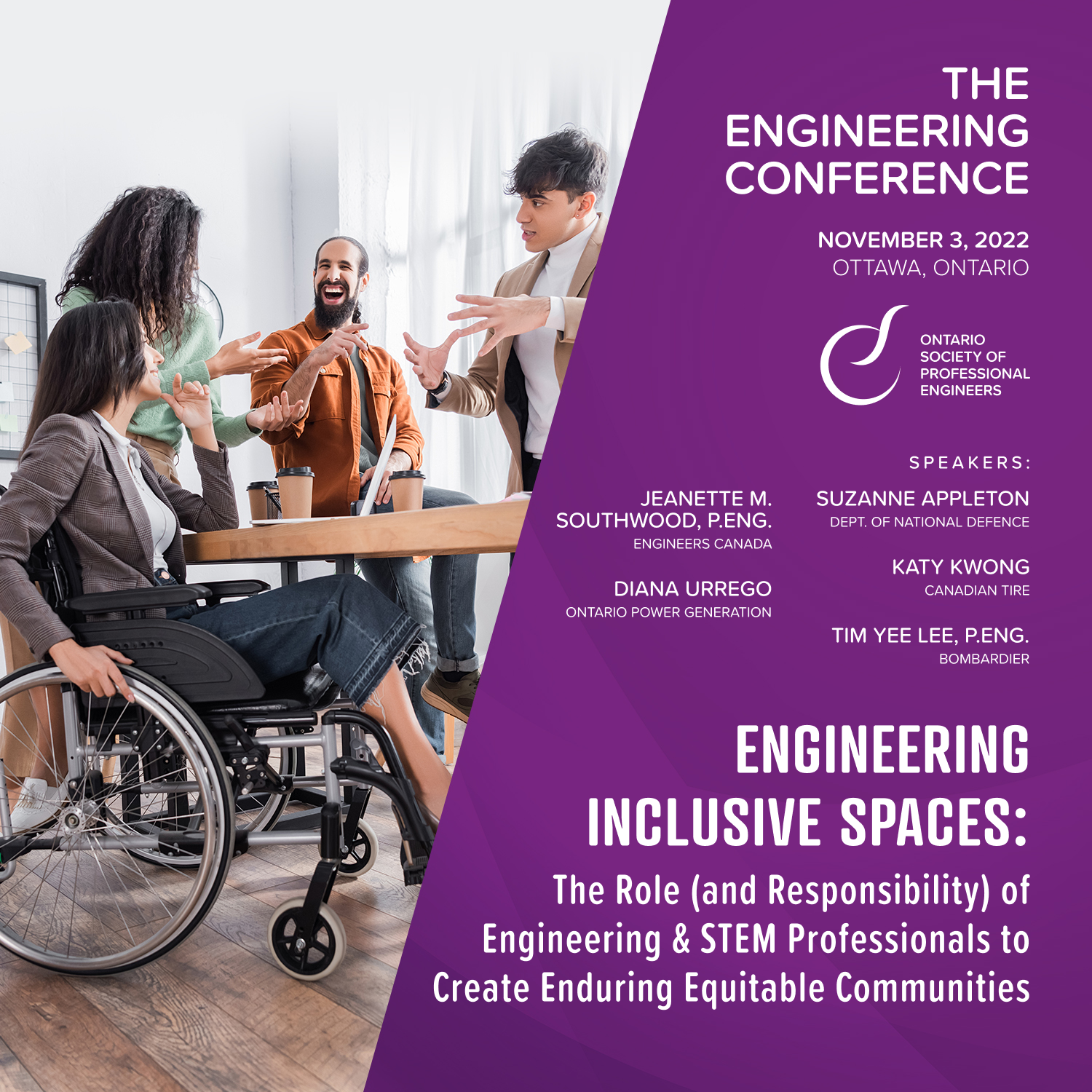 The Engineering Conference 2022: Engineering Inclusive Spaces • Ontario ...
